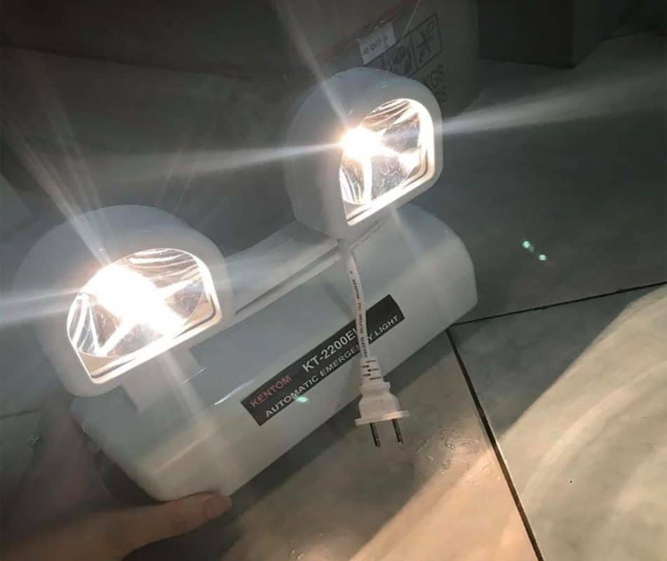 Báo giá Đèn Sự Cố Kentom mắt ếch tự động chiếu sáng