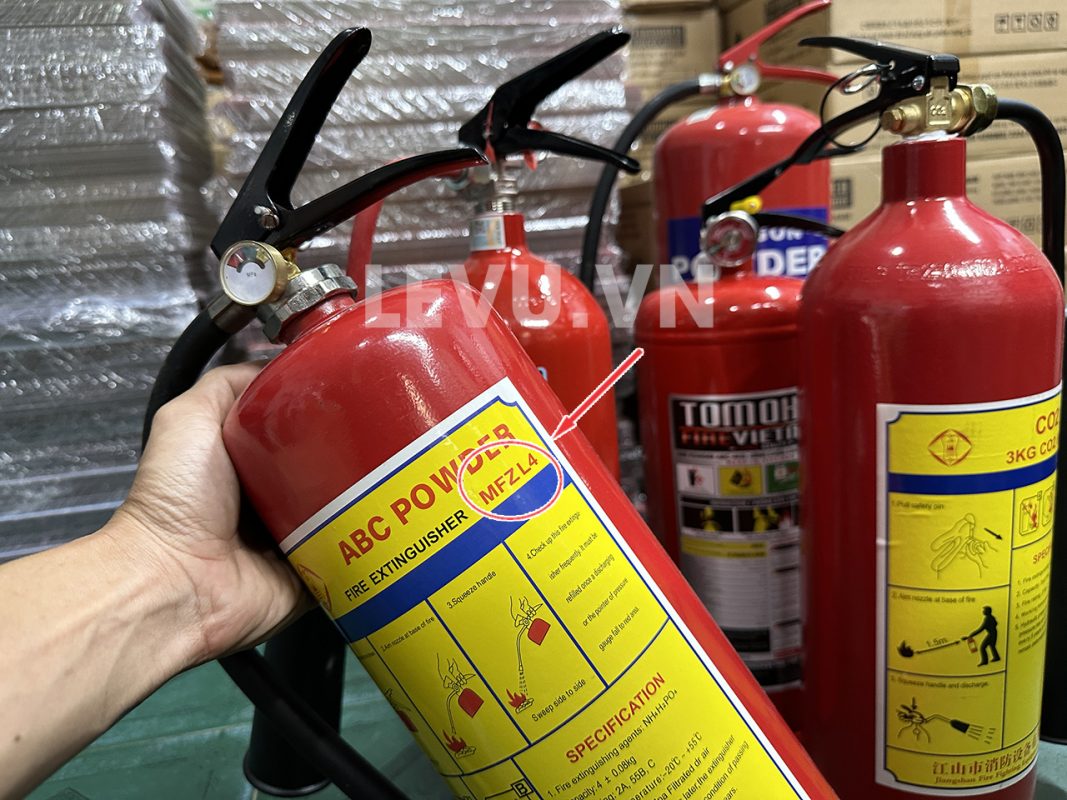 Nhận biết các ký hiệu bình chữa cháy phổ biến thường gặp • LEVU Việt Nam