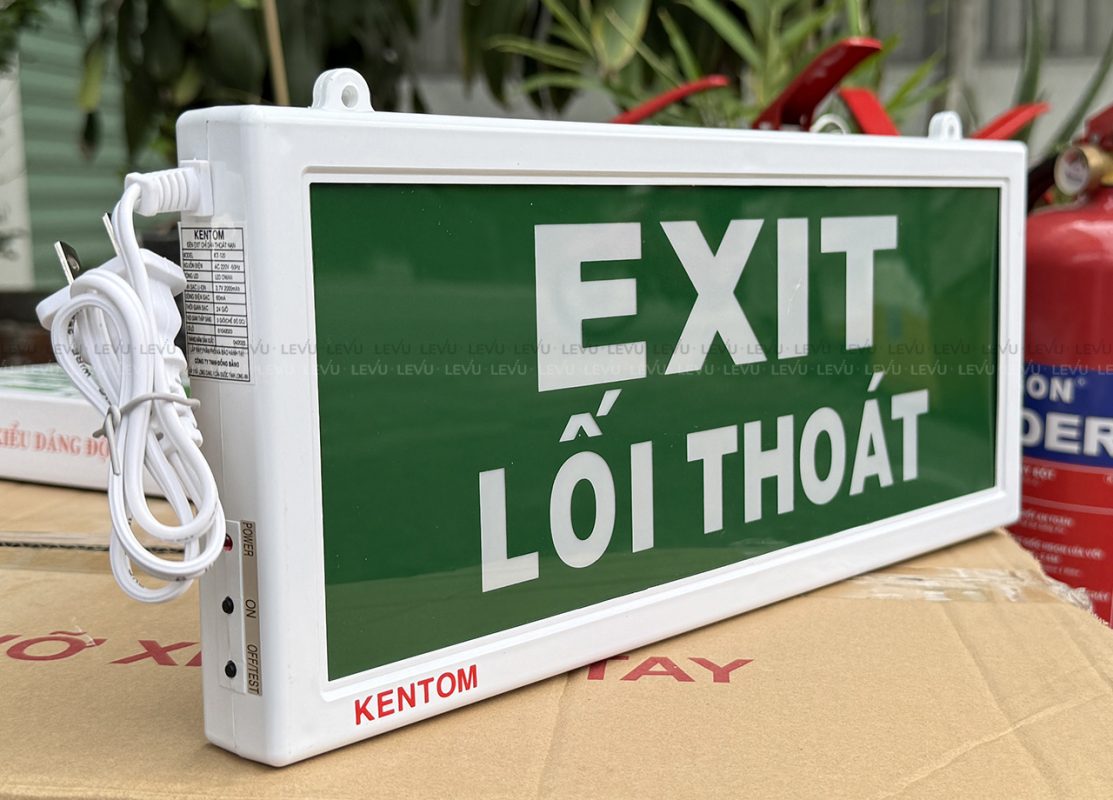 14 thương hiệu đèn exit chỉ dẫn thoát nạn pccc phổ biến 2025 • LEVU ...